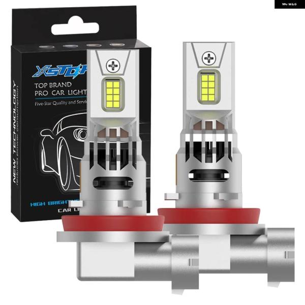 H8 H11 LED ヘッドライト キット CANBUS 9005 HB3 9006 HB4 LED バルブ 車用 ヘッドランプ フォグランプ ターボランプ 12V 6000K 自動車 カスタム パーツ アクセサリーHigh-concern...