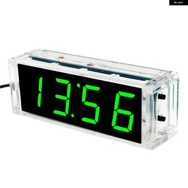 デジタル時計キット 1インチ LED デジタル チューブ 51 マイクロ コントローラ 電子時計 DIY パーツ シェル 1セット カスタム パーツ アクセサリーHigh-concerned chemical:NoneOrigin:Main...