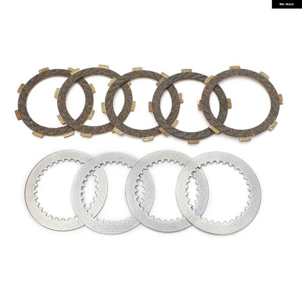 9PC クラッチ フリクションプレート カワサキ KX60 1983-2003 KX80 1979-1987 KDX80 MINI 1980-1988 KH125 2003-2004 2000 カスタム パーツ アクセサリーHigh-con...