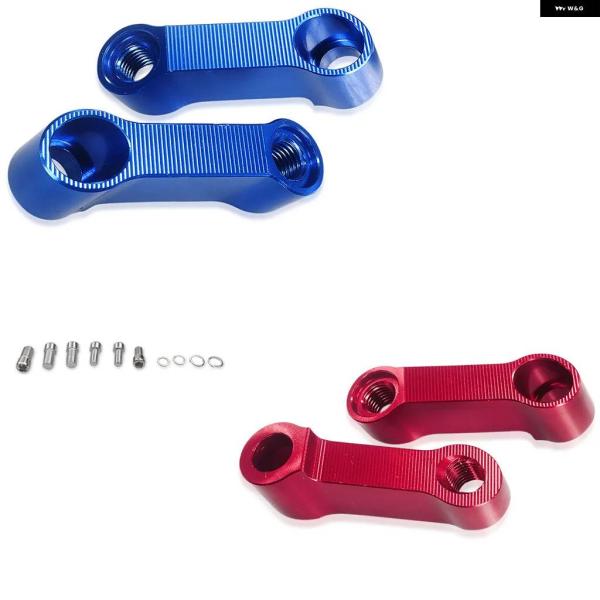 10MM X 1.25MM ピッチ 右左ねじ CNC 汎用 アルアル オートバイ ミラー マウント ライザーエクステンダー アダプター MOTO M10 アクセサリー カスタム パーツ アクセサリーHigh-concerned chemic...