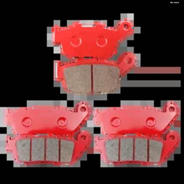 トライアンフ ストリートトリプル675 2007-2012 タイガー800 XC XCA XCX XR XRT トライデント660 2021年用セラミック フロントリア ブレーキ パッド カスタム パーツ アクセサリーHigh-concer...