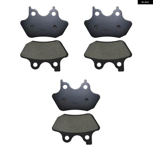 ハーレー FLHTC / FLHTCIエレクトラ 2000年2007年型 FLHR ロードキング 2000-2007 オートバイ フロント右ブレーキ パッド カスタム パーツ アクセサリーHigh-concerned chemical:No...