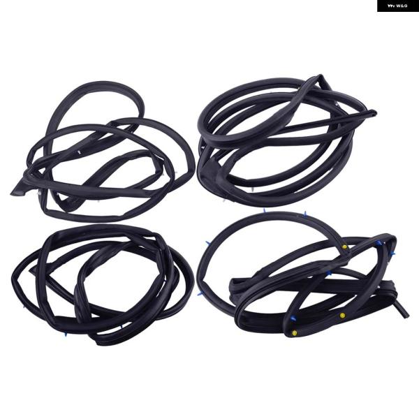 フロント1セット リア左右ドア ウェザーストリップシール ラバー 72350-SNE-A01 72310-SNE-A01 ホンダ シビック セダン 2006年 2007-2011年 カスタム パーツ アクセサリーHigh-concerned...