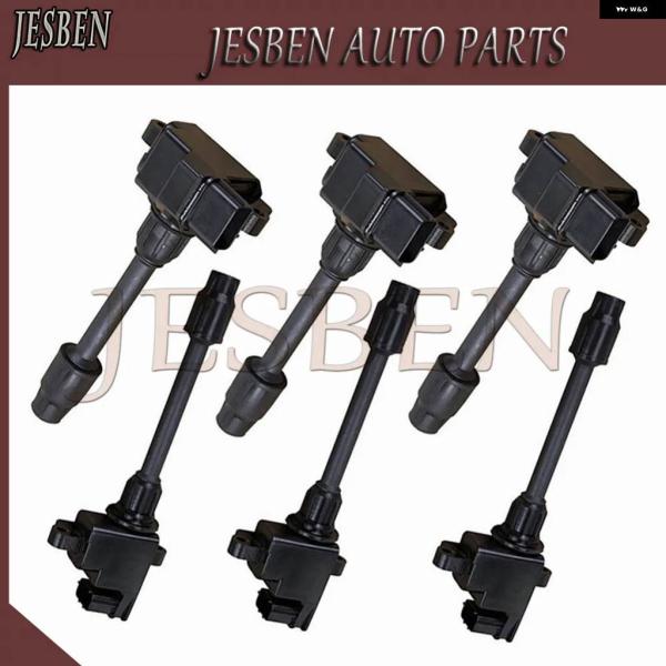 ジェスベン 6X フロントリア イグニッション コイルF - 日産 マキシマ QX インフィニティI30 VQ20DE VQ30DE NO# 22448-31U01 22448-31U06 22448-31U11 カスタム パーツ アクセサ...