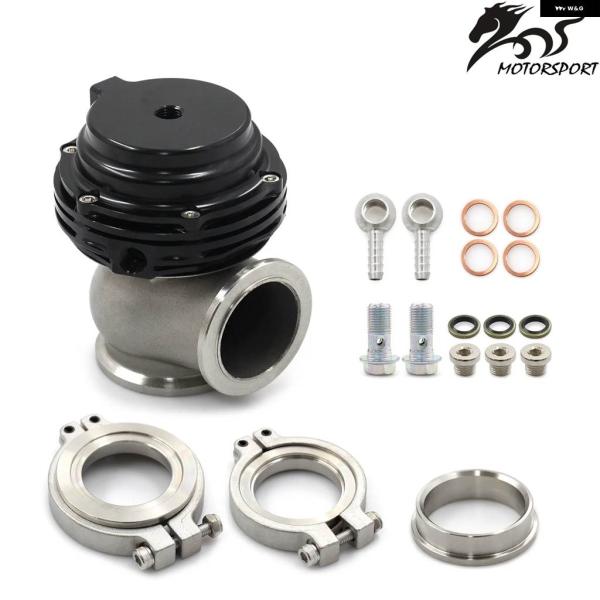 MVS 38MM ウェイストゲート 38MM ウェイストゲート アウターターボウェイストゲート Vバンドとフランジ スーパーチャージターボマニホールド 14PSI カスタム パーツ アクセサリーSpecial Features:00Item...