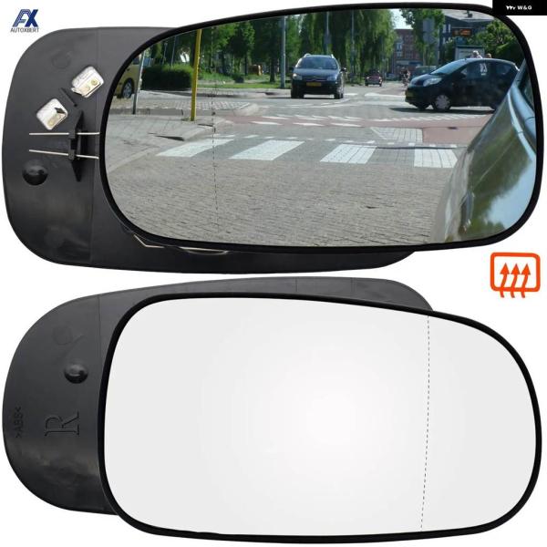 SAAB 93 95 9-3 9-5 2003 - 2012 左 右 ドアミラーガラス ヒーター 広角 リアビュー バックミラープレート カスタム パーツ アクセサリーSpecial Features:heated mirror, rear...