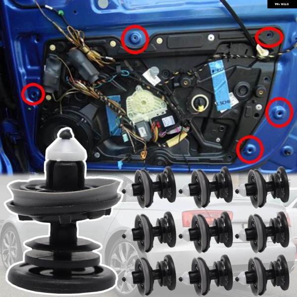 AUDI A6 C7 2015 - 18 - 2011 A7 4G 2014-2018 車ドアパネルカードトリムクリップインナーファスナーリベット カスタム パーツ アクセサリーHigh-concerned chemical:NoneIte...