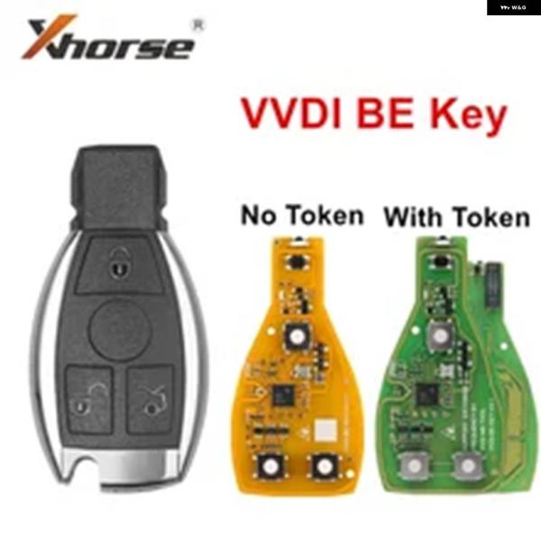 XHORSE VVDI BE KEY PRO XNBZ01EN メルセデス ベンツ V3.2PC B リモートキーチップ 改良スマート 315MHZ/433MHZ カスタム パーツ アクセサリーHigh-concerned chemical...