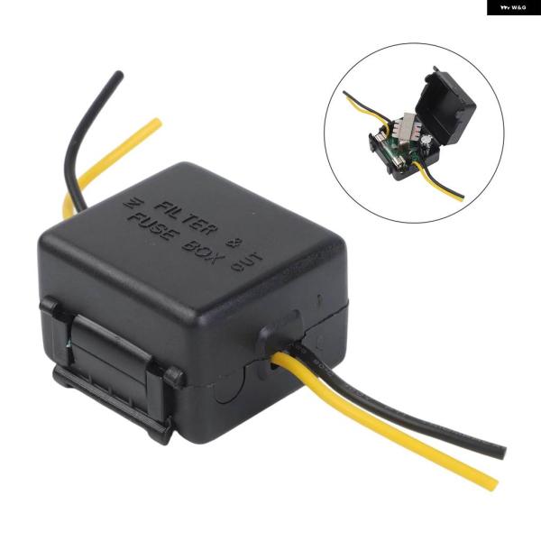 12V車用電源信号 フィルター 干渉防止 ステレオ ラジオ オーディオ リレーコンデンサー モバイル電源 フィルター カスタム パーツ アクセサリーHigh-concerned chemical:NoneBrand Name:NIGHTKI...