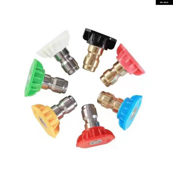 5 ユニット BOQUILLA ROCIADORA LAVADORA ALTA PRESION PUNTA コネクタ RAPIDO 1/4インチ BOQUILLAS LAVADO COCHES 0 15 25 40 GRADOS カスタム ...