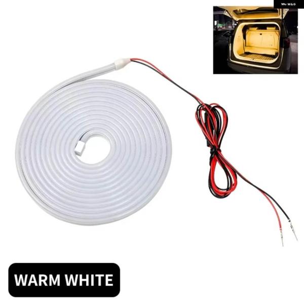 装飾 4M 車用 リア トランク ムードライト フレキシブルセンサー LED ストリップ 12V 防水 テールゲートランプ ストリップ 車 カスタム パーツ アクセサリーHigh-concerned chemical:NoneItem Ty...