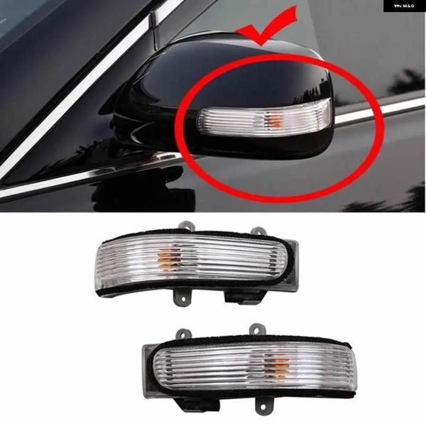 外装 バックミラー ウィンカーライト リピーターランプ トヨタ CAMRY AURION アジアン 2006 2007 - 10 2011 1個 カスタム パーツ アクセサリーHigh-concerned chemical:NoneFor ...