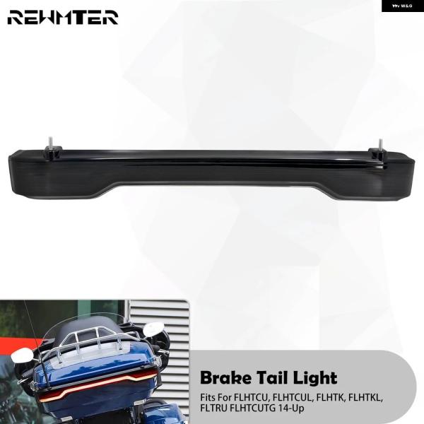 オートバイ トランクパック テールライト LED ブレーキ ウィンカー ライト ランプ ハーレー ツーリング エレクトラ グライド 2014-2023 ロードグライド ウルトラ カスタム パーツ アクセサリーBattery Included...