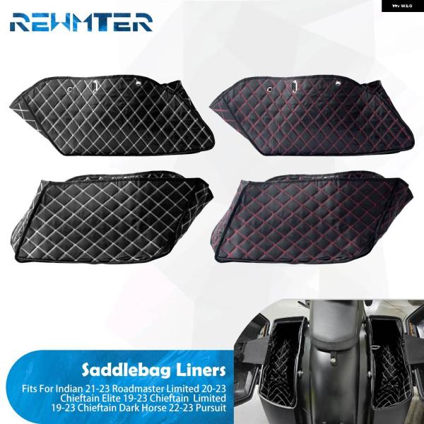 サドルバッグ ライナー オートバイ インサート ストレッチラゲッジバッグライナー INDIAN CHIEFTAIN ROADMASTER LIMITED 20-23 DARK HORSE 2019-23 カスタム パーツ アクセサリーHig...