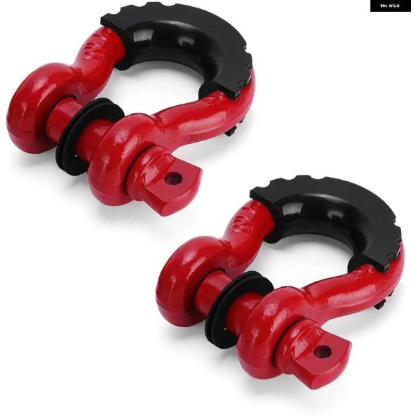 カー Dリングシャックル 3.25Tトウフック ジープ ラングラー オフロード トラック 回収車両 4X4 オフロードツール カスタム パーツ アクセサリーHigh-concerned chemical:NoneItem Weight:0....