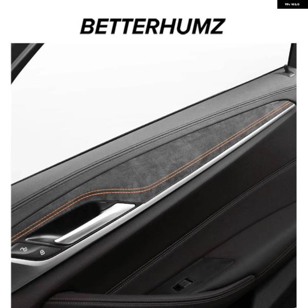 BMW G30 G38シリーズ 5台車内装ドア パネル トリム 装飾 ステッカー 4枚 アルカンタラチューニング カスタム パーツ アクセサリーHigh-concerned chemical:NoneBrand Name:Alcantara...