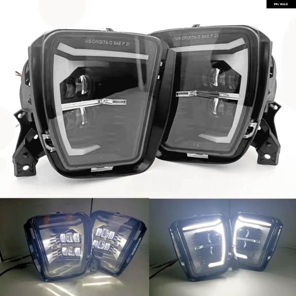 カー 白DRL LED フォグライト アセンブリ ダッジ RAM 1500 2013-2018 カスタム パーツ アクセサリーCertification:ce,ROHSVoltage:12 VSpecial Features:Led Fog...