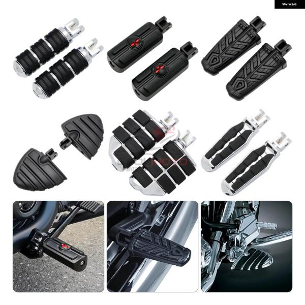 オートバイ フロントライダー フットレスト フットペグ フロアボード ホンダ CAN-AM スパイダー RS ゴールドウィング GL1800 F6B ヴァルキリー ST1300 CTX1300 カスタム パーツ アクセサリーProtecti...