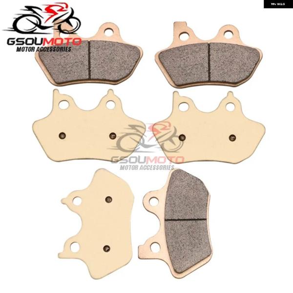 オートバイ フロントリア ブレーキ パッド ハーレー ダイナ FXD スーパー/ ワイドグライド FXDWGI ロードライバー ストリート ボブ スーパーグライド カスタム FXDI スポーツ カスタム パーツ アクセサリーHigh-con...