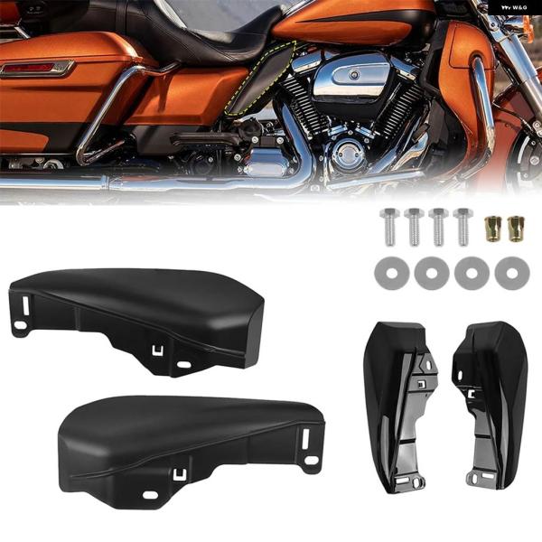 バイク ミッド フレーム エア ディフレクター ヒートシールド ハーレー ストリート グライド ロードグライド CVO FLHXSE FLHXSE FLHX FLTRX FLTRXSTSE カスタム パーツ アクセサリーHigh-conce...
