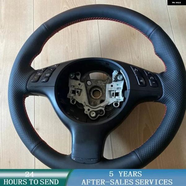 ステアリングホイール カバー 滑り止め編み込み BMW 330I 540I 525I 530I 330CI E46 M3 E39 カスタム パーツ アクセサリーHigh-concerned chemical:NoneSize:custom ...