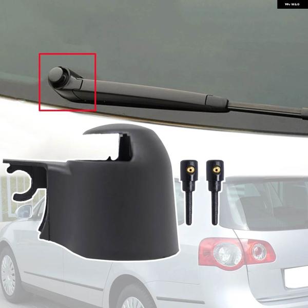 VW GOLF 5 PASSAT B6 B7 CARAVELLE DOUBLEBACK MULTIVAN リアウインドシールド ワイパー アーム ロッカーボルト カバー キャップ カスタム パーツ アクセサリーHigh-concerned ...