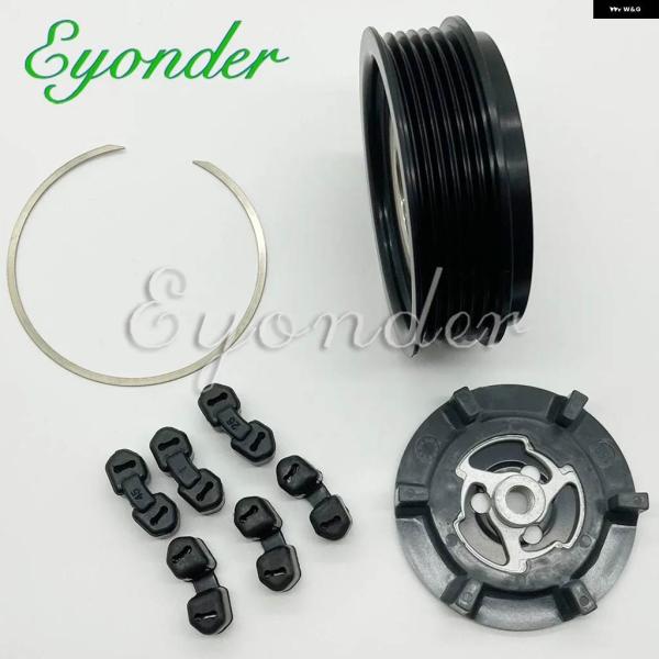 0002341312 A0012302911 7SEU17C AC エアコン コンプレッサークラッチ プーリー メルセデスE W211 CLS W219 ML W164 S W220 V6 V8 カスタム パーツ アクセサリーHigh-co...