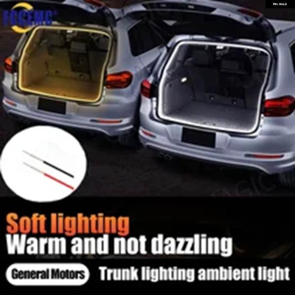 4M LED リア トランク ライトストリップ 防水 フレキシブルセンサー テールゲート 装飾 アンビエントライト カスタム パーツ アクセサリーHigh-concerned chemical:NoneVoltage:12 VBrand N...