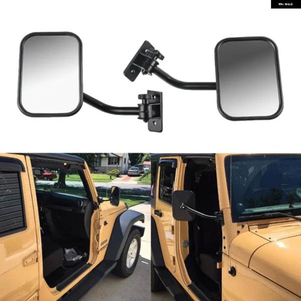 オフロード車 ラングラー バックミラー シングルコラムリバースミラー クイックリリースブラックスクエア カスタム パーツ アクセサリーHigh-concerned chemical:NoneOrigin:Mainland ChinaItem...