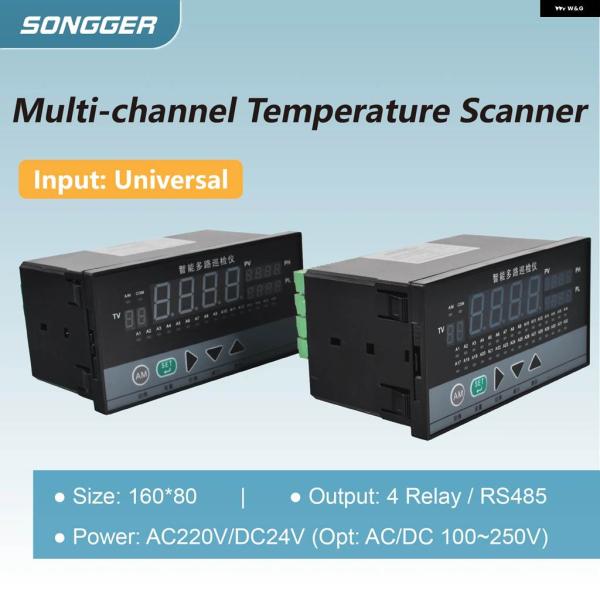 8/16/24/32チャンネルインテリジェント温度ロガー 420MA RS485 MODBUS RTU 熱電対RTD入力 カスタム パーツ アクセサリーBattery Included:NoHigh-concerned chemical:N...