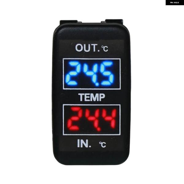 車内外デュアル温度表示 デュアル温度センサー トヨタ カローラ レイツ プラド プリウス カスタム パーツ アクセサリーHigh-concerned chemical:NoneOrigin:Mainland ChinaOperating v...