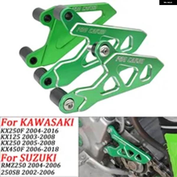 ダート バイク オートバイ フロント スプロケット カバー チェーン プロテクター ガード カワサキ KX125 KX250 KX250F KX450F2003-2019 2021用 カスタム パーツ アクセサリーHigh-concerne...