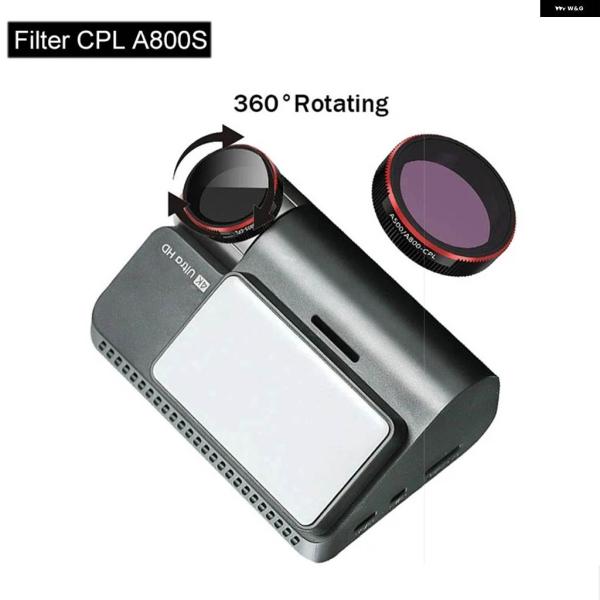 70MAI ダッシュカム 4K A800S CPL フィルター ガラス 70MAI ダッシュカム A800S 円偏光板ガラス用 CPL フィルター カスタム パーツ アクセサリーModel Name:for 70mai Dash Cam 4...
