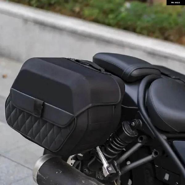 サドルバッグ 右側 ホンダ CM500 GE トラベルバッグ CMX500 REBEL クイックリリース サドルバッグ キャリーバッグ ロック 反射材 カスタム パーツ アクセサリーHigh-concerned chemical:NoneS...
