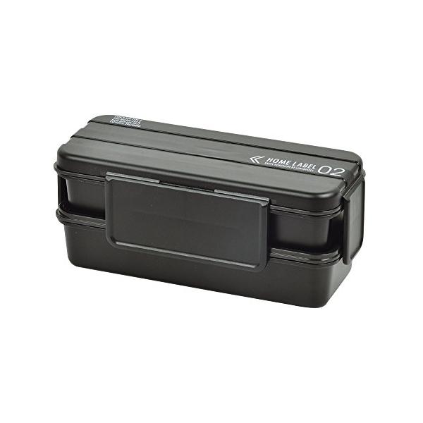 <div class="product_wrapper">  <div class="title">パール金属 弁当箱 2段 4点ロック メンズ ランチ ボックス ブラック 男性用 日本製 ホームレーベル D-436...