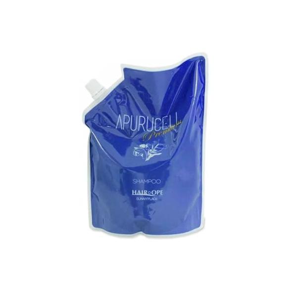 <div class="product_wrapper">  <div class="title">サニープレイス アプルセルシャンプー プレミアム 詰替え用 800ml</div>  <div c...