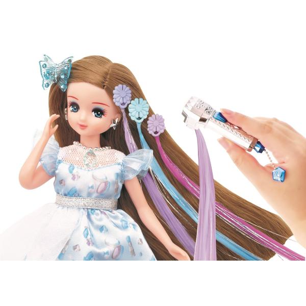 <div class="product_wrapper">  <div class="title">タカラトミー(TAKARA TOMY) リカちゃん ドール エクステつばさちゃん 推しブルー 着せ替え おままごと ...