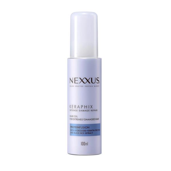 <div class="product_wrapper">  <div class="title">NEXXUS(ネクサス) インテンスダメージリペア 洗い流さないトリートメントオイル ヘアオイル 本体 100ml ...