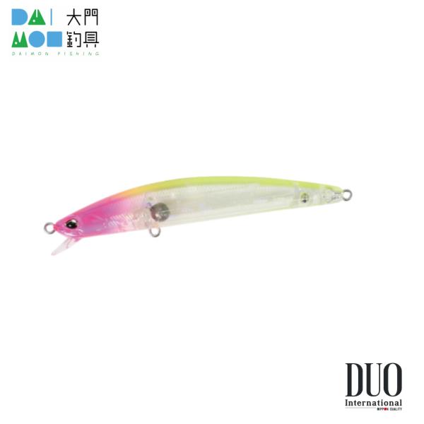 デュオ タイドミノー スプラット 100SF CLA0602 クリアピンクヘッドチャート / DUO TIDE MINNOW SPRAT全長約100mm・重さ約13gのスローフローティングタイプのミノー、ナチュラルな泳ぎとレンジキープ性能に...