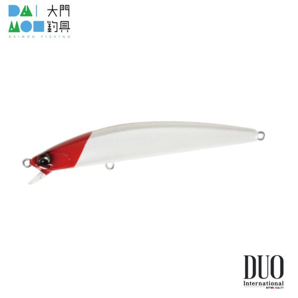 デュオ タイドミノー スプラット 100SF ACC0001 パールレッドヘッド / DUO TIDE MINNOW SPRAT全長約100mm・重さ約13gのスローフローティングタイプのミノー、ナチュラルな泳ぎとレンジキープ性能に優れてい...