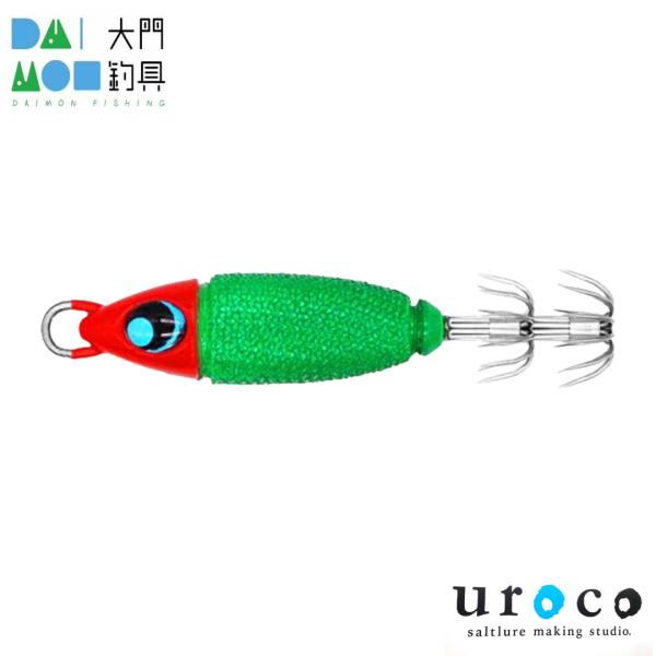 UROCO ウロコロスッテナチュラルアプローチが可能なスモールシルエット設計!その日のイカのコンディションに左右されにくい安定感のある「抱かせムービング」で攻めてみよう!自重:112.5g釣り方、フィールド:船釣り（イカ）458972853...