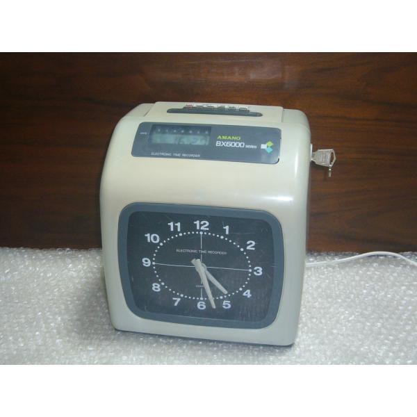 動作確認済みです。クリーニング済みです。インク新品、カギ、タイムカードA30枚付です。取説https://www.amano.co.jp/Tr/support/pdf/BX6100_6200_m.pdf