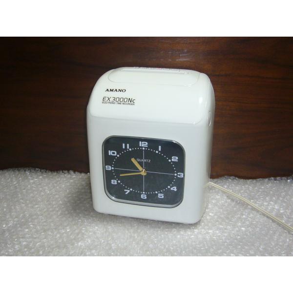動作確認済みです。インク新品です。内部クリーニング済みです。印字テスト確認済みです。タイムカードA 30枚付き（30人　1か月分）ます。取説https://www.amano.co.jp/Tr/support/pdf/EX3000Nc_m.pdf