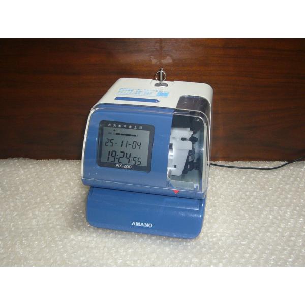 動作確認済みです。鍵付きです。インク新品です。クリーニング済みです。●複写伝票にも対応。（感圧紙５枚・カーボン紙６枚まで）●８桁まで印字できるナンバリング機能●印字パターンは３２種類。オリジナルコメントをアルファベット、カタカナで入れられま...