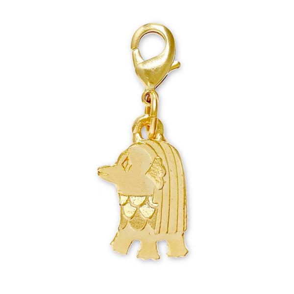 マスクチャーム 疫病退散 アマビエ カニカンフック付き ゴールド 【サイズ】　全長43mm×幅15.3mm×厚さ3mm【材質】　アマビエ本体：錫鉛合金（キャスト）　 フック ：真鍮【表面加工】　本金メッキ（ゴールド）【入数】　1個江戸時代の...