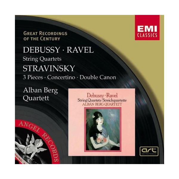 商品名:StrgQuartetinGMin/StrginF/3Pieces/Debussy,Ravel,Stravinsky,AlbanBergQuartet/中古CD作者:Debussy, Ravel, Stravinsky, Alban...