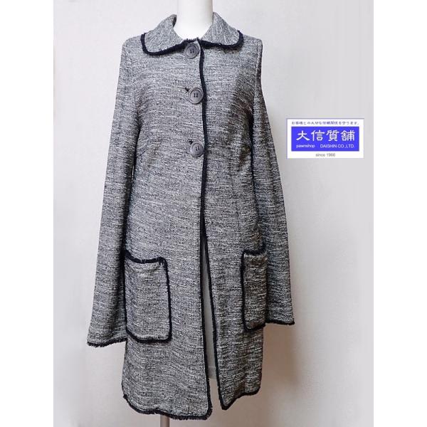 PDR PHISIQUE DU ROLE ANNA TRICOT フィジクドゥロール アンナ トリコット レディース コットン ニット ロングカーディガン サイズ不明 グレー 中古B