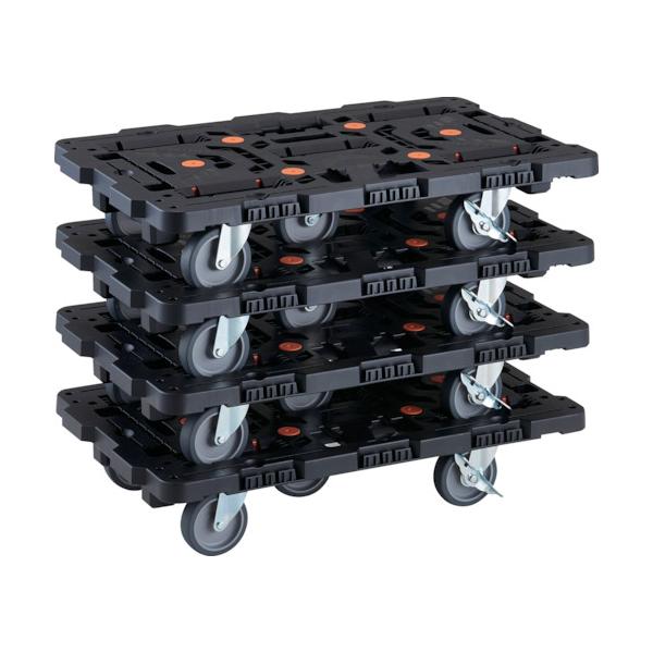 ※メーカー確認後の出荷となります！確認後欠品・廃番等の問題が発生しましたらご連絡いたします！ご了承願います　◆特長●４台セットのお買い得品です。●メッシュ構造の採用で、軽量で移動が簡単です。●縦・横方向に連結が可能です。●エラストマー樹脂車...