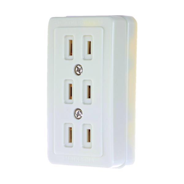 ※メーカー確認後の出荷となります！確認後欠品・廃番等の問題が発生しましたらご連絡いたします！ご了承願います　◆特長●汎用的な露出コンセントです。◆用途●設備工事用。◆仕様●定格：2P15A125V●幅(mm)：48●長さ(mm)：48●厚さ...