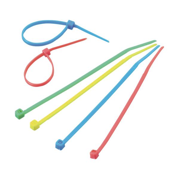 ※メーカー確認後の出荷となります！確認後欠品・廃番等の問題が発生しましたらご連絡いたします！ご了承願います　◆特長●主に屋内での結束に適した汎用性の高いカラータイプです。●電線の被覆色に合わせた色を使用することで束線を目立たなくきれいに束ね...